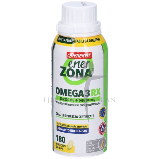 EnerZona Omega 3 RX, 180 kapsula - LjekarnaTalan.hr