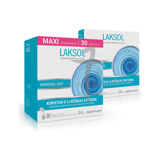 Nutripharm LAKSOL 30 vrećica - LjekarnaTalan.hr